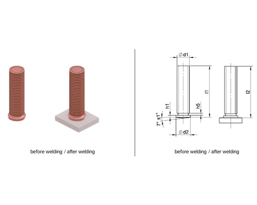 Short Cycle Weld Studs, Drawn Arc Stud Welding Manufacturer Ahmedabad